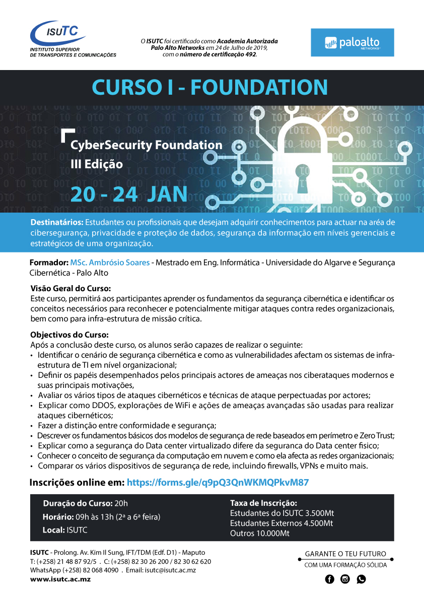 Cursos Extracurriculares - ISUTC