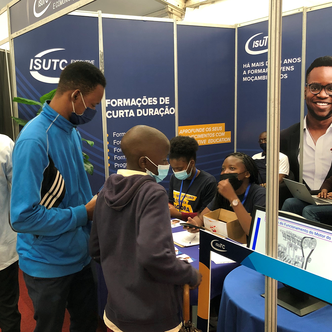 Stand do ITC e ISUTC com balanço positivo no Educa Moçambique - ISUTC